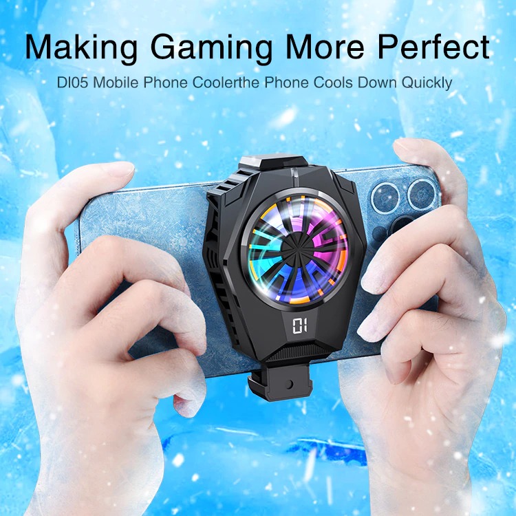 MEMO DL05 Phone Radiator Phone Cooling Fan Semi-Conductor With ...