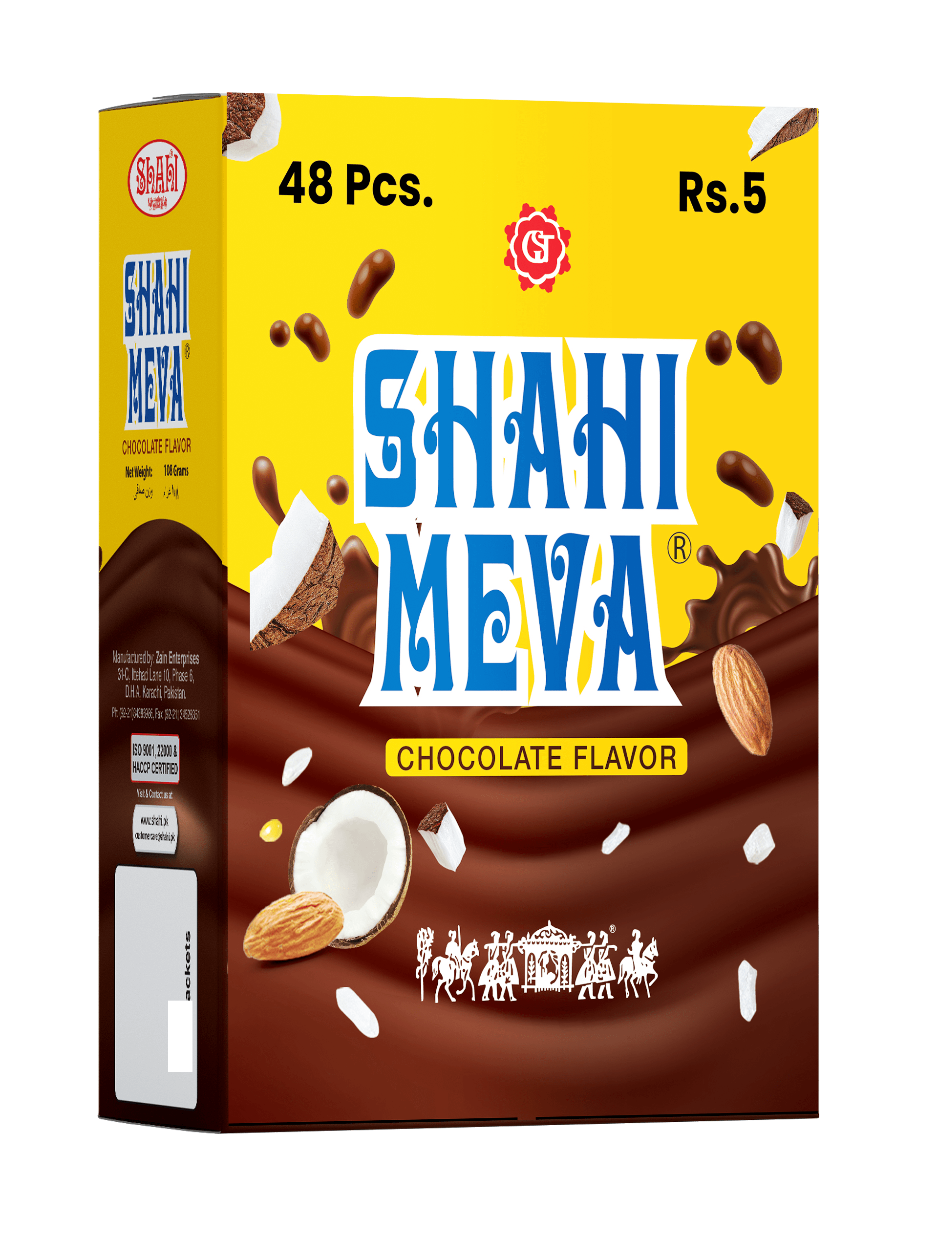 Shahi Meva Chocolate Flavour (48 Pcs Box) MEVA ,POUCH MEVA,SPECIAL MEVA | Daraz.pk