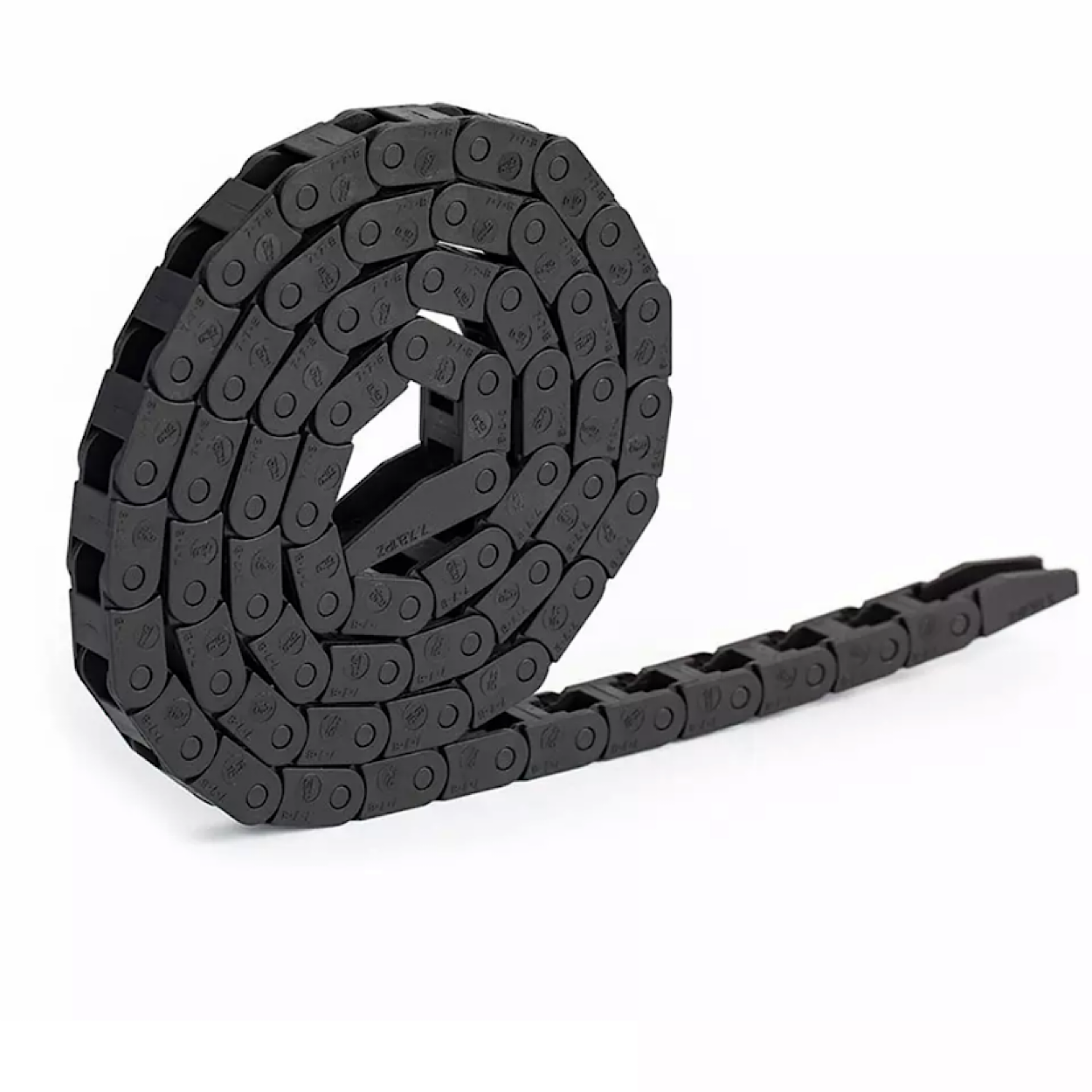 Cable Drag Chain Plastic Flexible Drag Cable Chain Wire Carrier Open ...