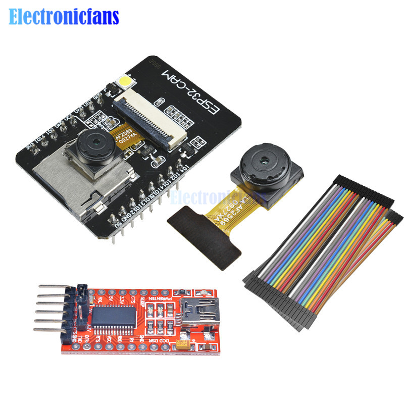 ESP32-CAM WiFi Bluetooth Module FT232RL FTDI USB to TTL Serial ...