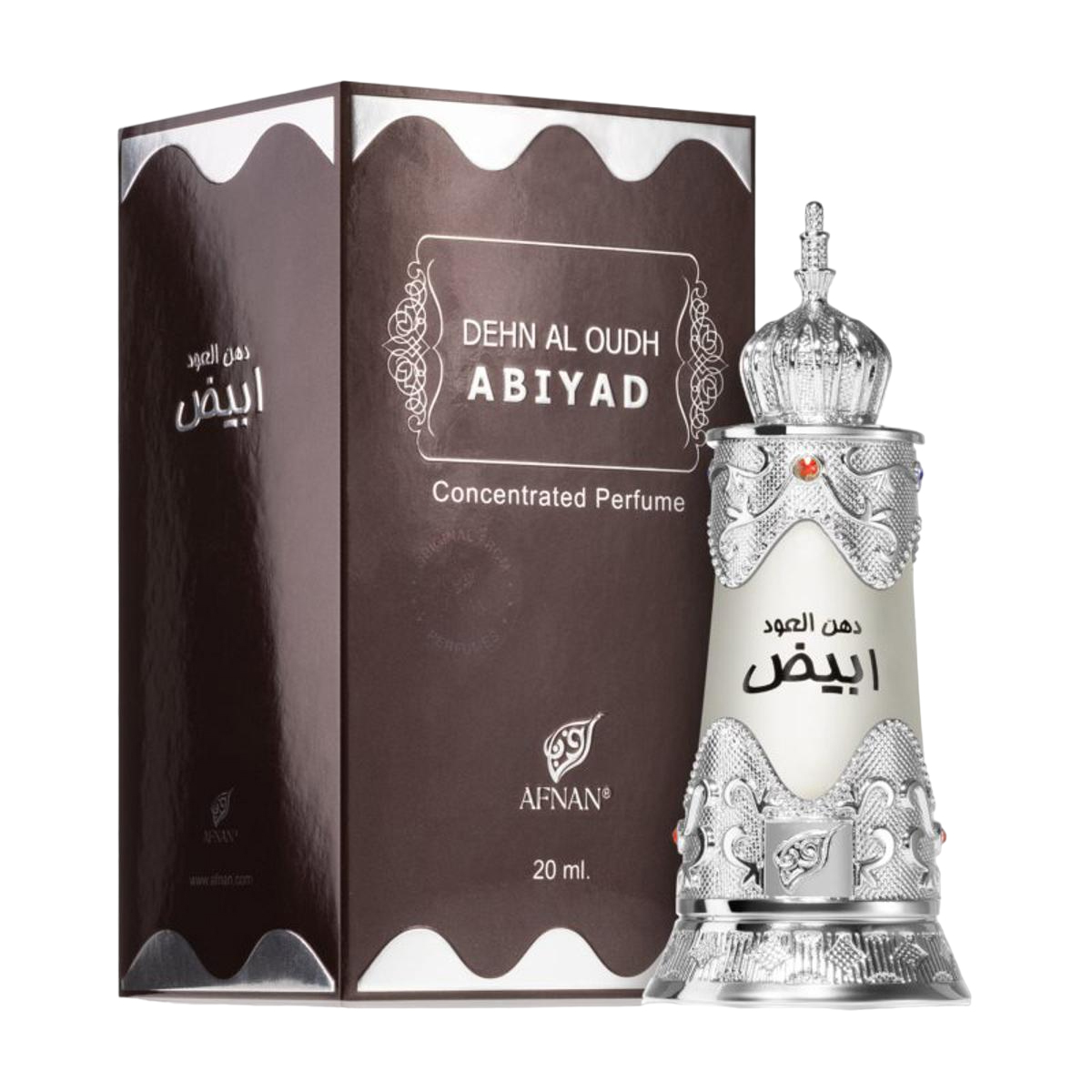 Afnan Dehn Al Oudh Abiyad Attar For Unisex - 20ml | Daraz.pk