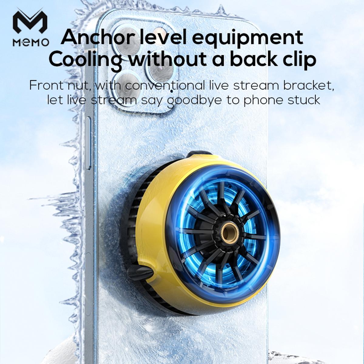MEMO CX04 Magnetic Cooling Fan Phone Radiator Phone Cooling Fan Case ...