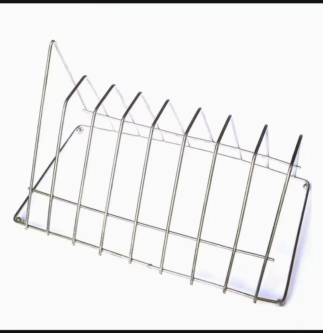 Stainless Steel Plate, Dish Rack Lid Holder Stainless Steel Dish/Lid ...
