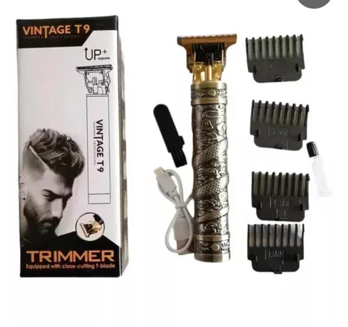 Vintage T9 Professional Hair Trimmer Hair Trimmer for Men Metal Hair ...