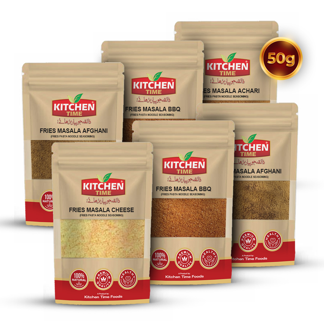 (Any 6 Pack)Fries Masala - fries noodles pasta masala seasoning ...