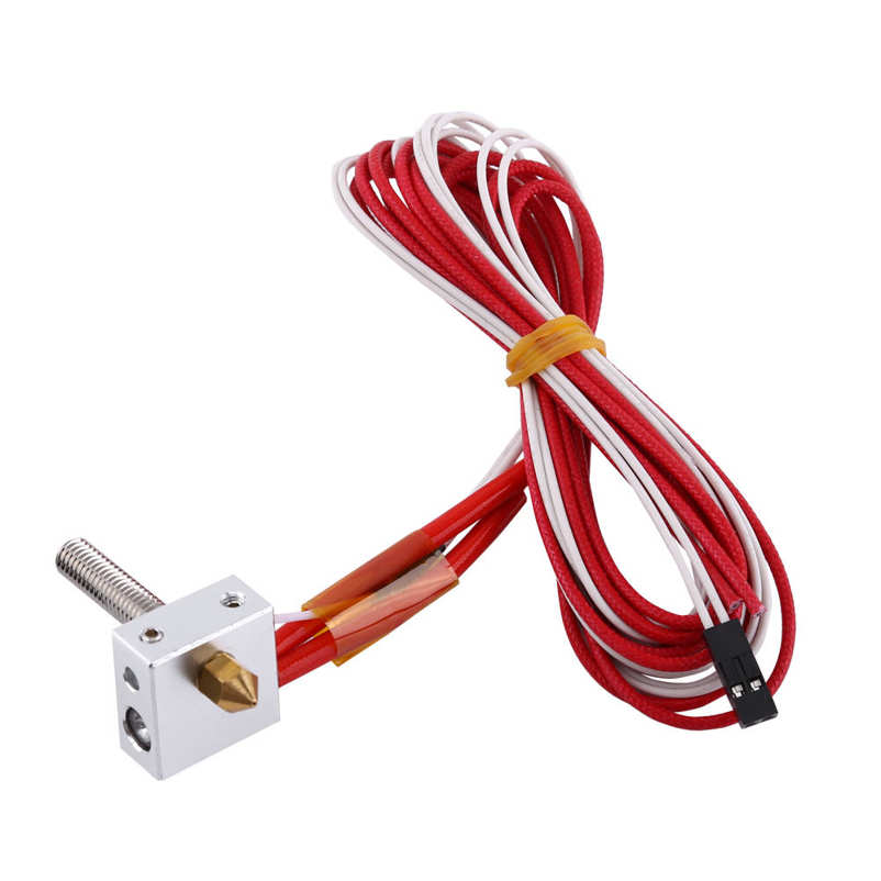 Extruder Hot End Heat Block Thermistor Ceramic Heater Nozzle-40~260°C ...