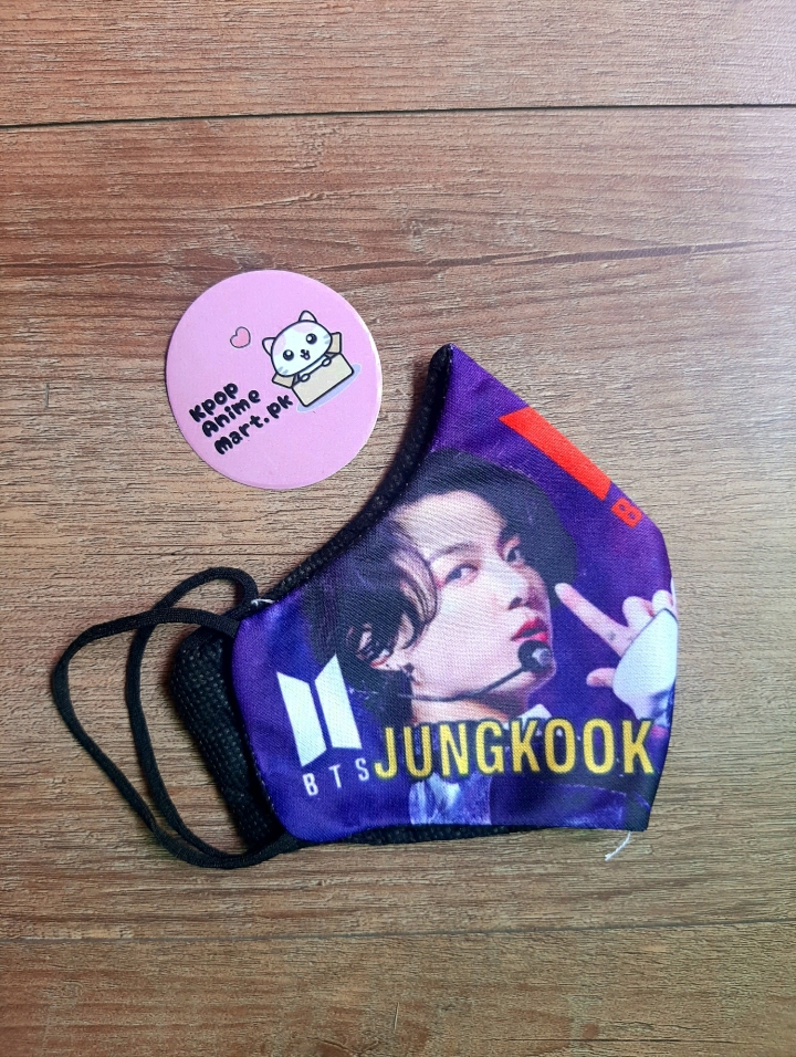 BTS face mask with pictures | Daraz.pk