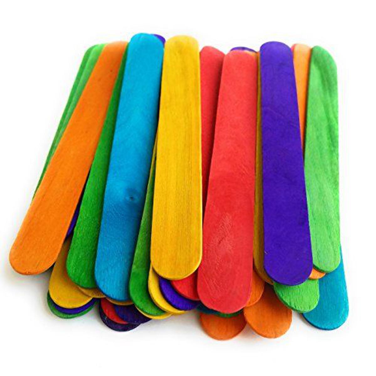 Color Pack Of Popsicle Sticks