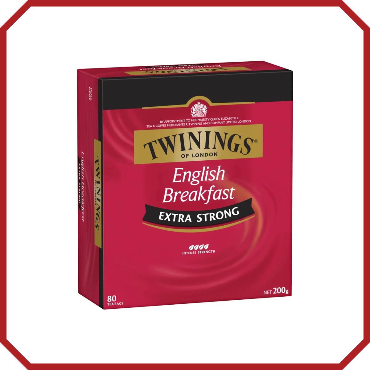 Twinings English Breakfast Extra Strong | 80 Tea Bags | Daraz.pk