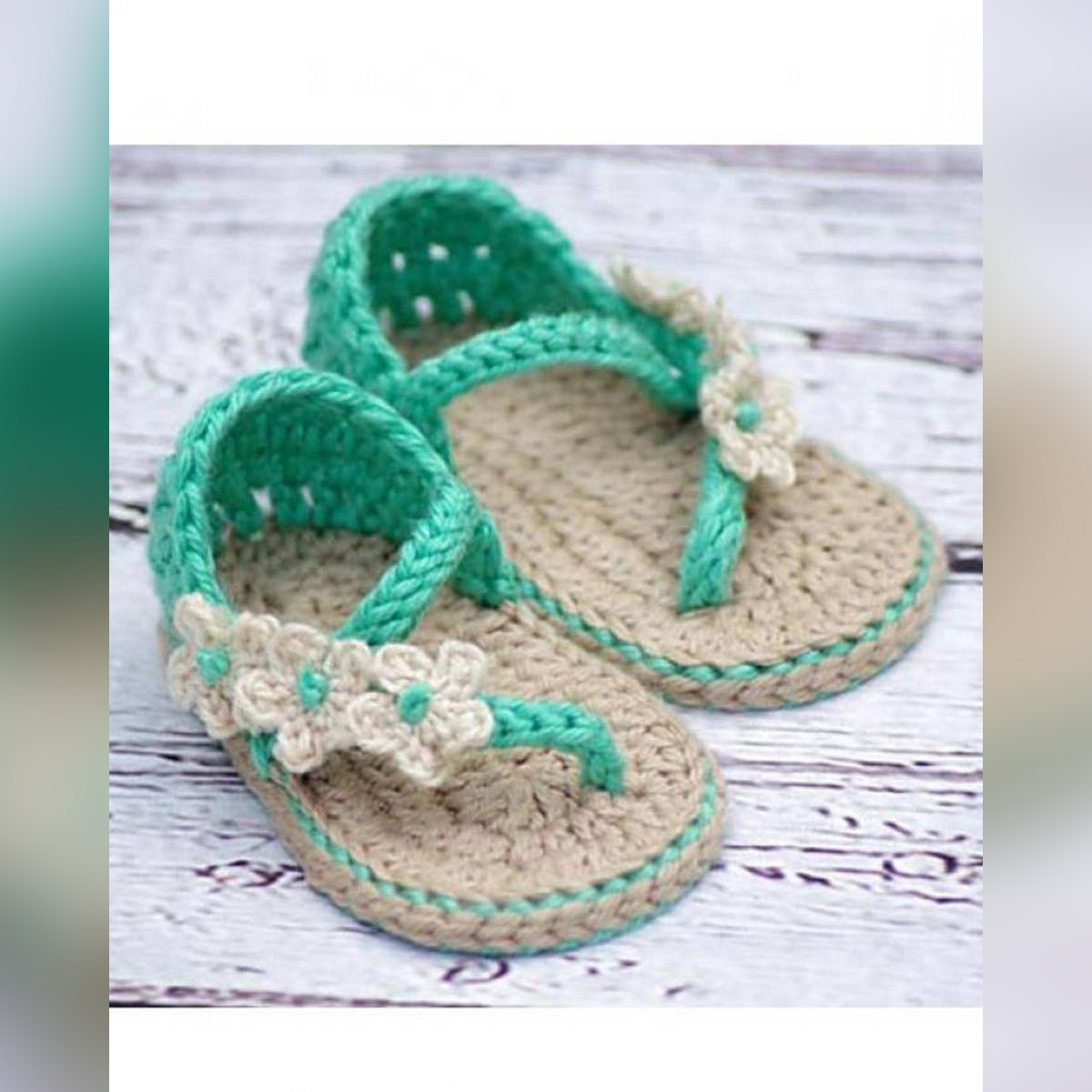 Free Crochet Patterns For Baby Flip Flops