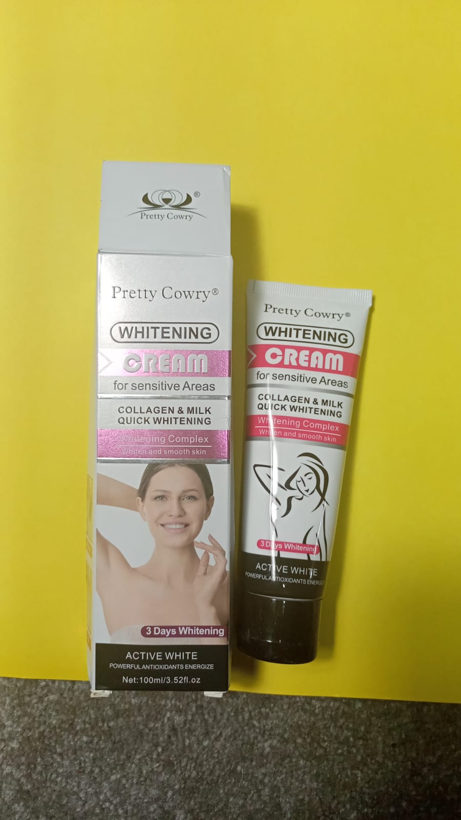 Pretty Cowry Glowing Cream For Sensitive Areas 100ml PC00131 | Daraz.pk