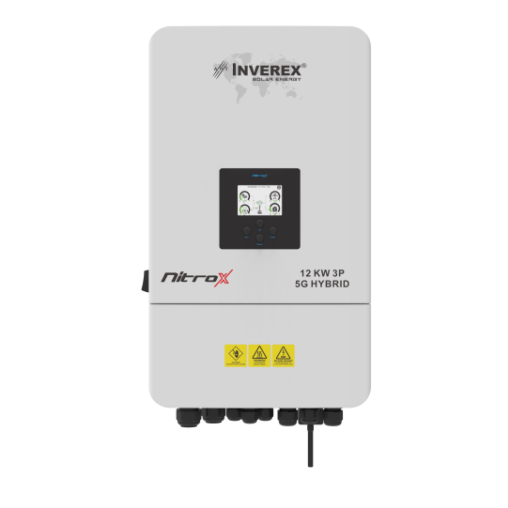 INVEREX NITROX 12 KW 48V - 3PH-HYBRID INVERTER | Daraz.pk