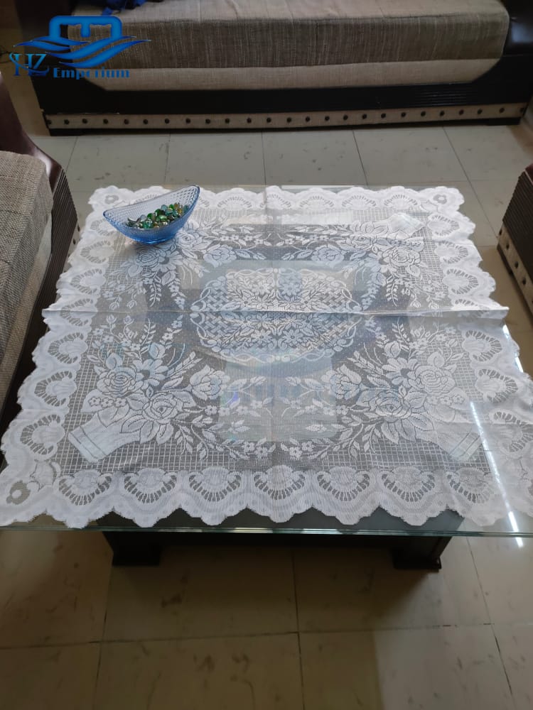Multi color net center table cover (28x28) (33x33) (36x36 )inches ...