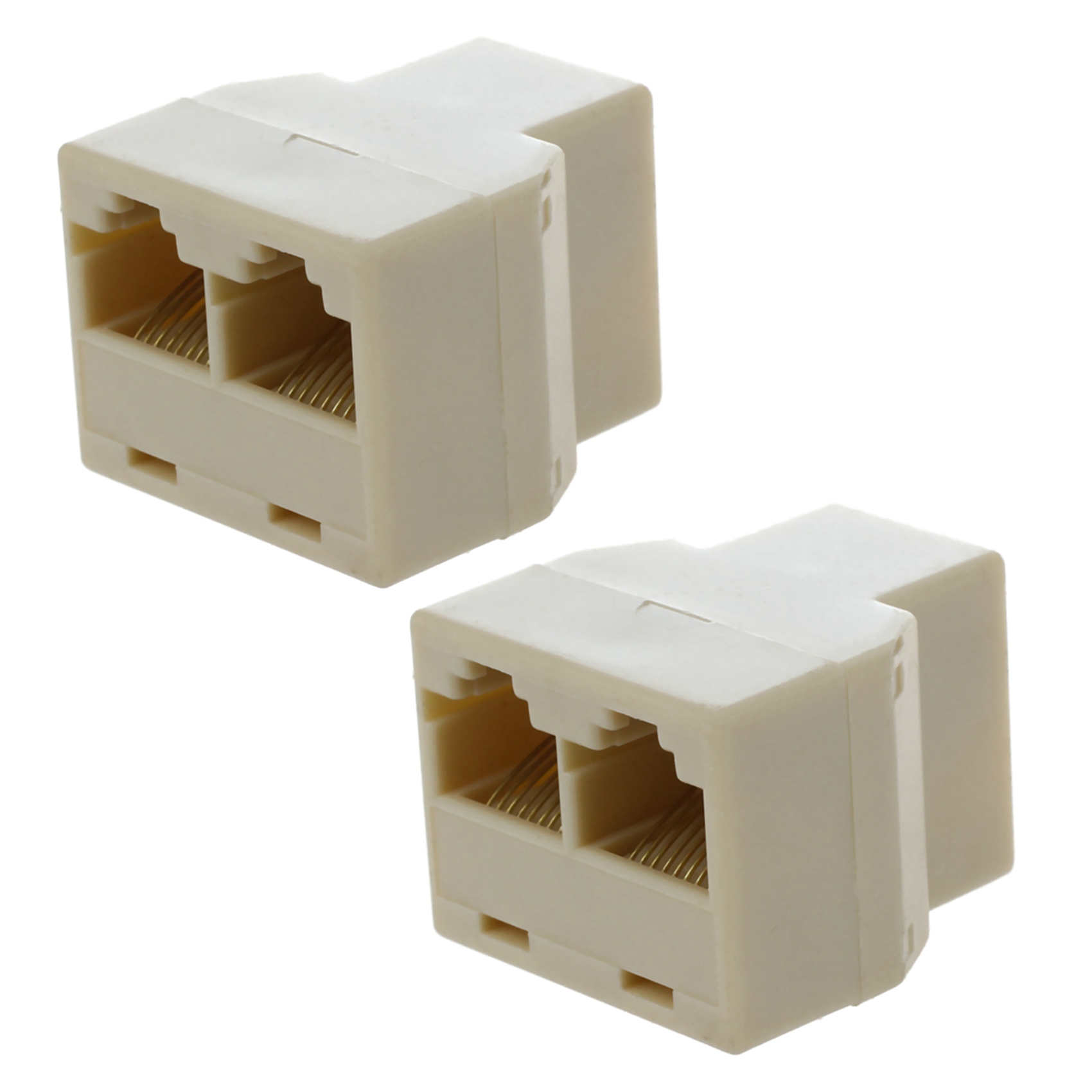 RJ45 3 Way Network Cable Splitter Extender Plug Coupler | Daraz.pk