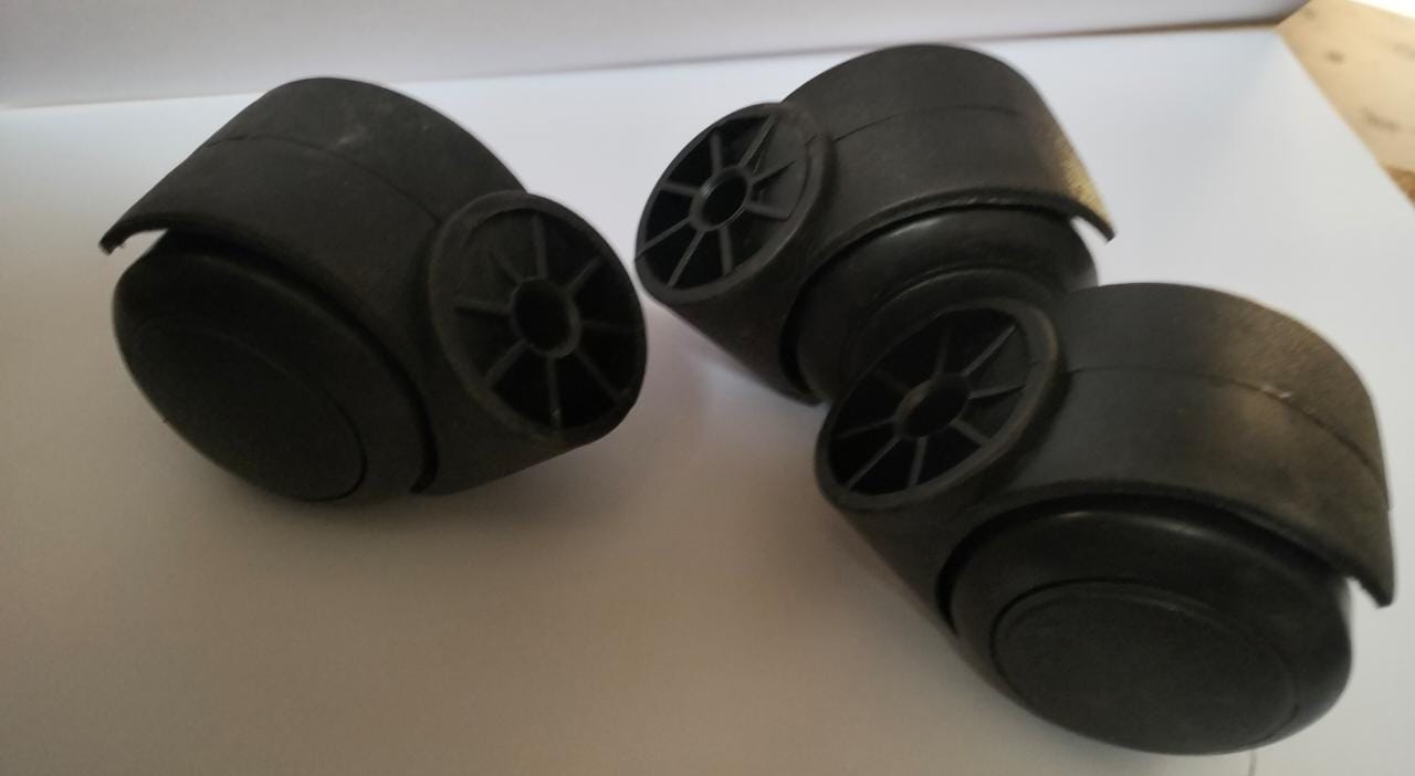 wheels/tyres /casters set of 5 pieces office chair | Daraz.pk
