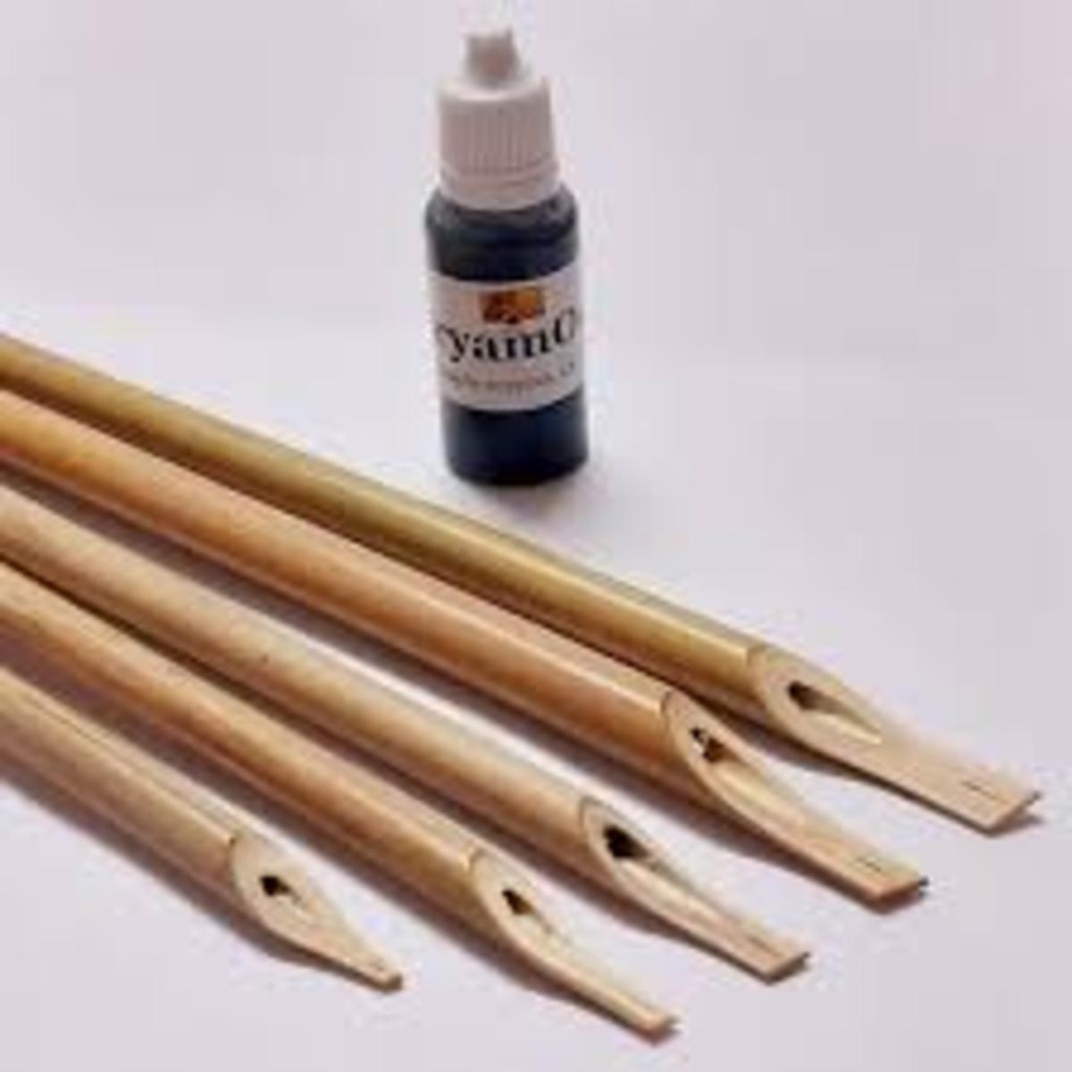 Arabic Calligraphy Qalam Pen Urdu (5 Pcs Set) | Daraz.pk