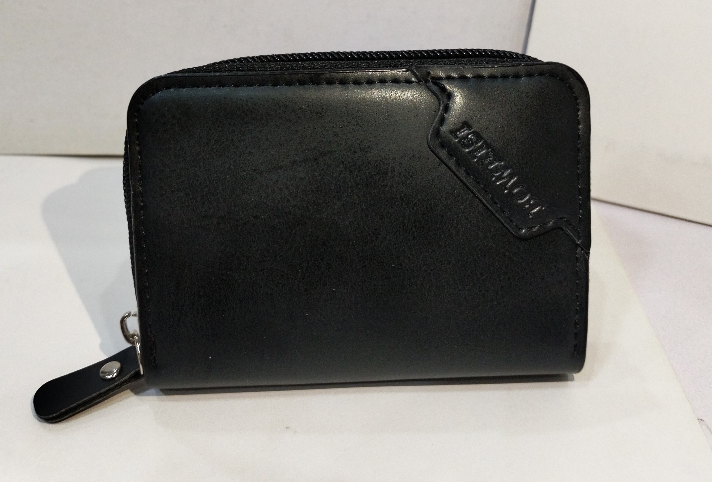 Short Zipper Genuine Leather Fashion PU (4.5x3 Inches) Bi-Fold Size for ...