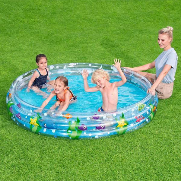 Bestway Deep Dive 3 ring Pool 6 feet - 51005 | Daraz.pk