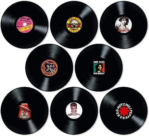 3 Pcs 12" Vinyl Record for Decorating Rock Music Party Birthday office ...