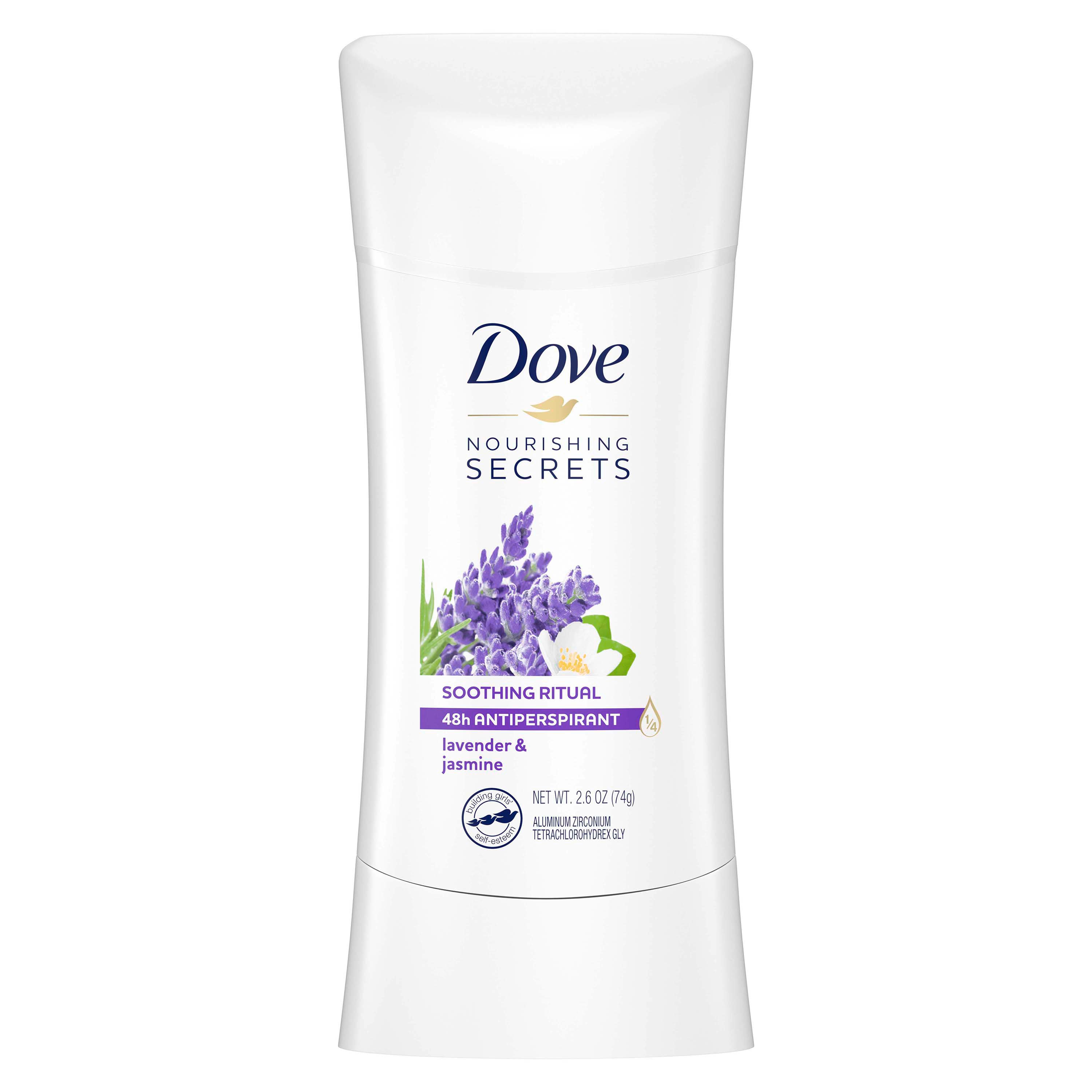 Dove Nourishing Secrets Lavender & Jasmine Antiperspirant Deodorant ...