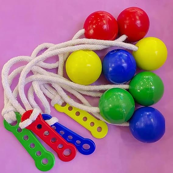 Clackers Balls Toy on A String, Fidget Clack Balls, Pro-Clackers Ball ...
