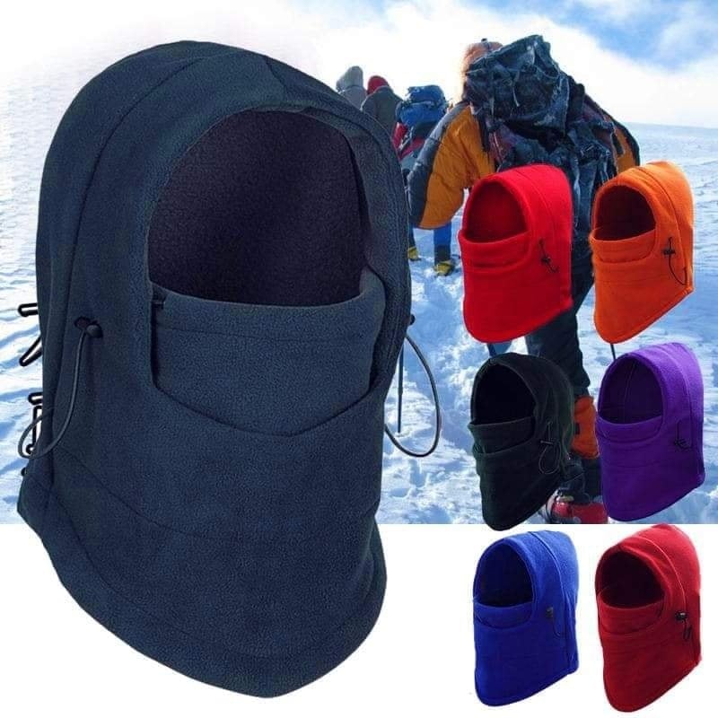 3 in 1 Thermal Warm Fleece Full Face Balaclava Mask, Head & Neck Cover ...
