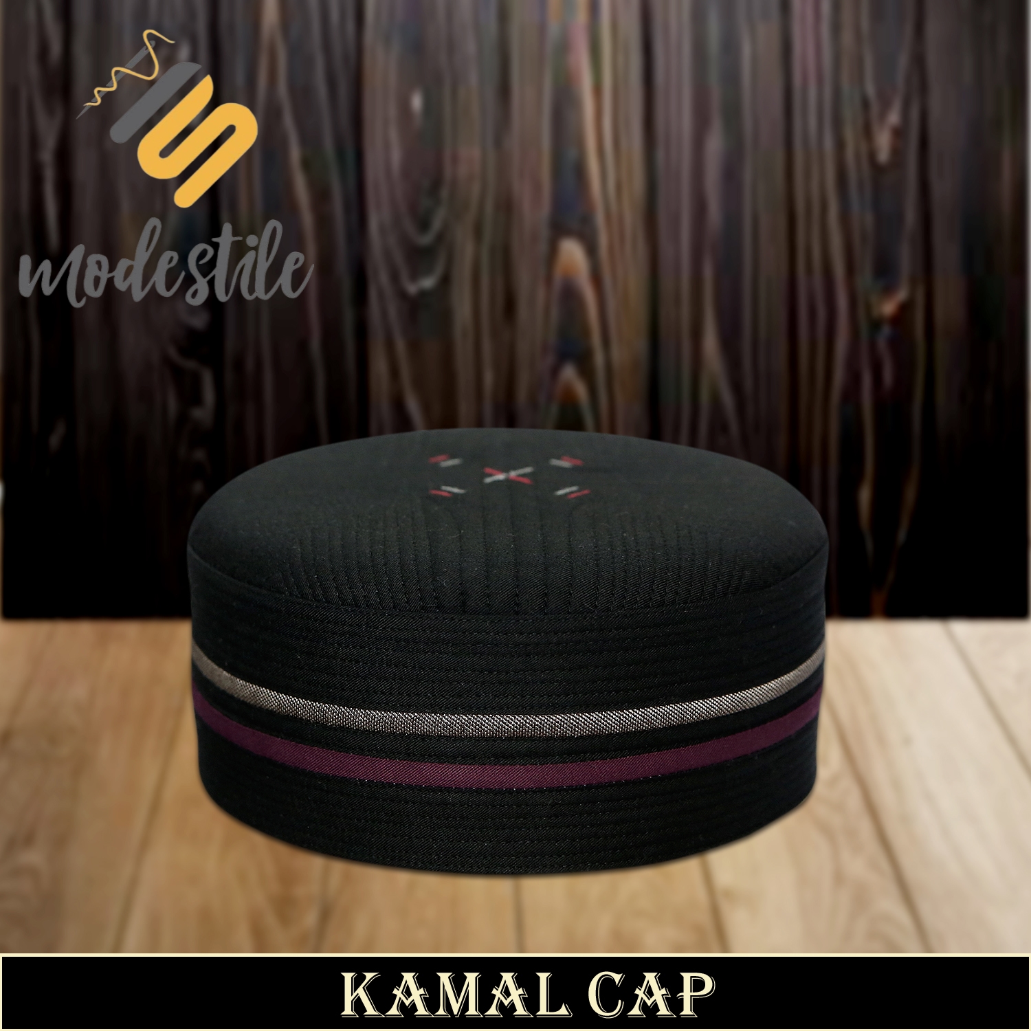 Modestile, Kamal Kufi Hat Muslim Cap For Men's Prayer Islamic Headwear ...