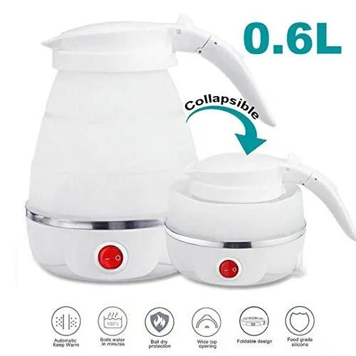 Fast Water Boiling 600 ml Portable Kettle Travel Kettle Foods Boils ...