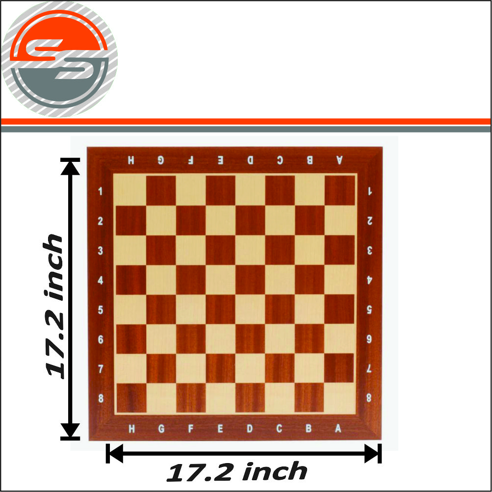 Wooden Chess Board Solid Wood Folding Chess Board for Kids and Adults ...
