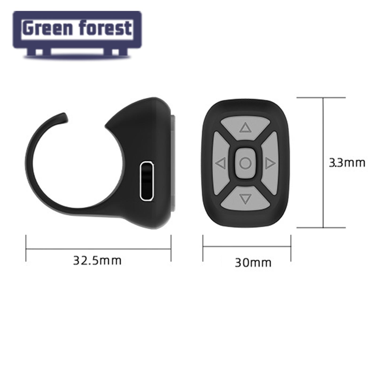 Green forest Phone Controller Ring Dual-mode Operation Multifunctional ...