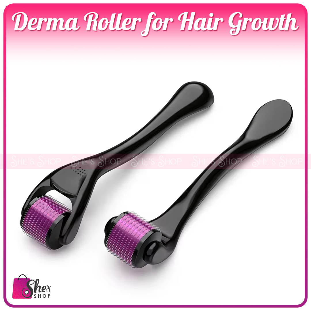 Derma Roller Dynamic Life 0.5mm - 540 Microneedle System for Hair ...