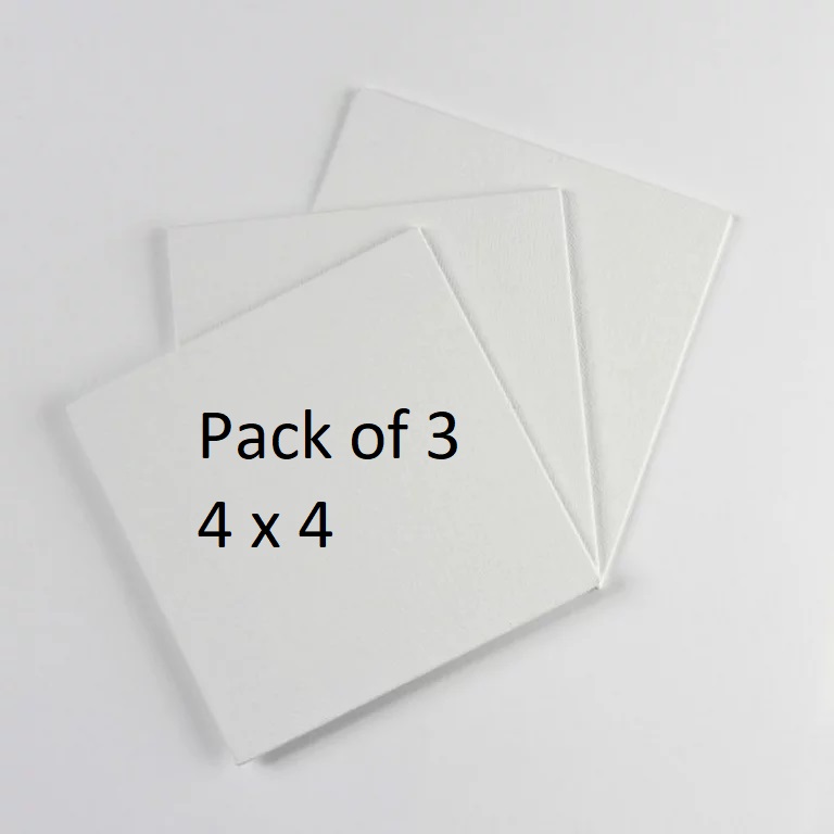 Pack of 3 Canvas for Painting - All sizes For Painting Blank White ...