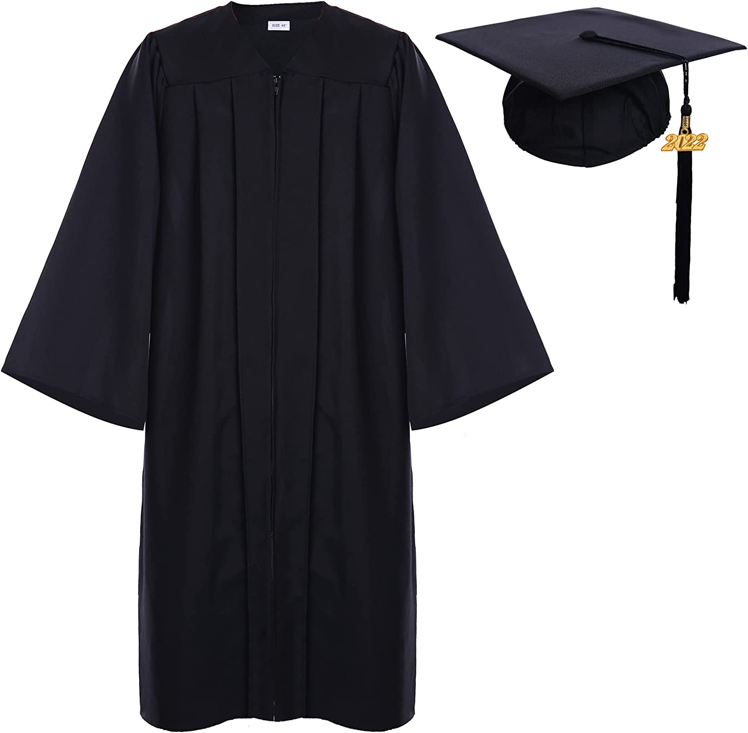 Graduation Gown Set – Includes Cap and Tassel for Bachelor, Master ...
