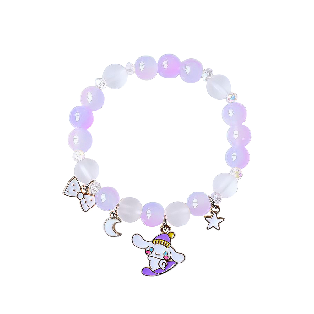 Korean Style Cute Crystal Cartoon Pendant Bracelet For Girls Women ...