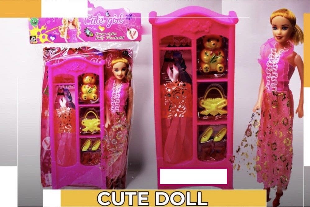 Beautiful Doll Girl Fashion Doll Set | Daraz.pk