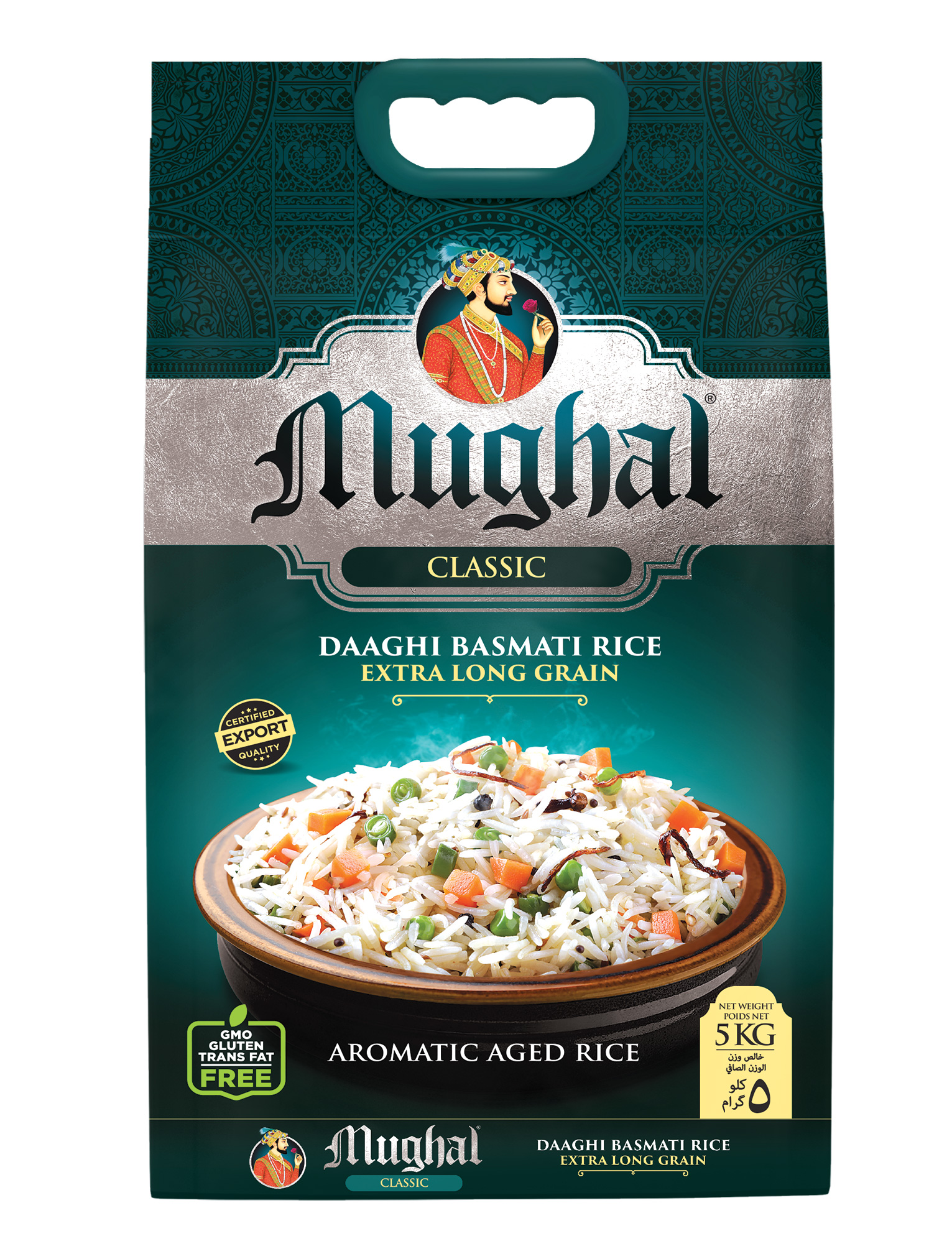 MUGHAL CLASSIC (Daaghi Basmati Rice) 5 KG | Daraz.pk