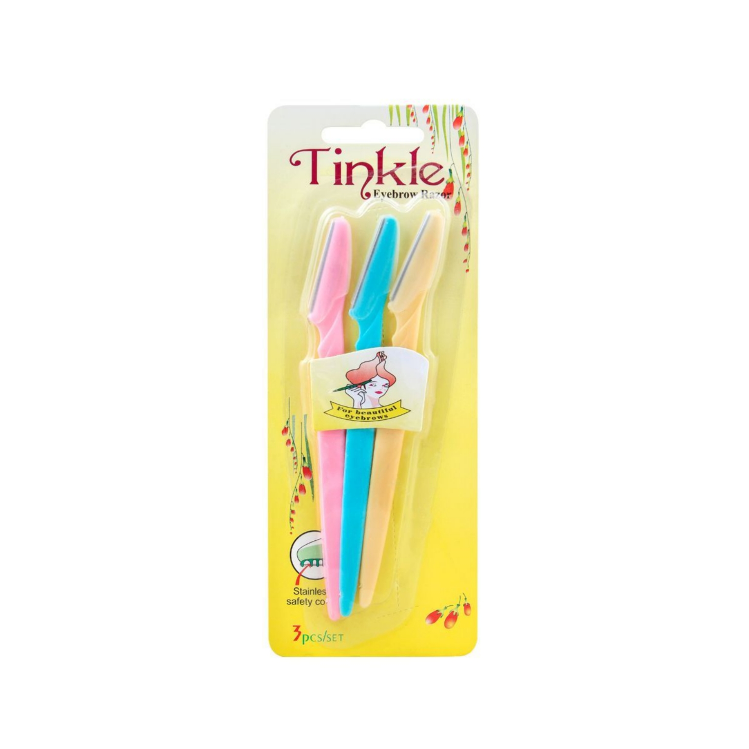Pack of 3/Pack of 6/Pack of 9- Tinkle Eyebrow Razor For Women - Facial ...