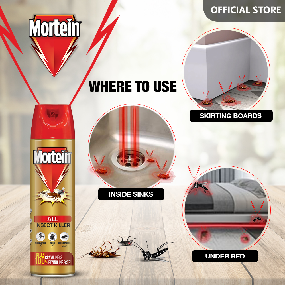 Mortein All Insect Killer Spray 550ml | Daraz.pk