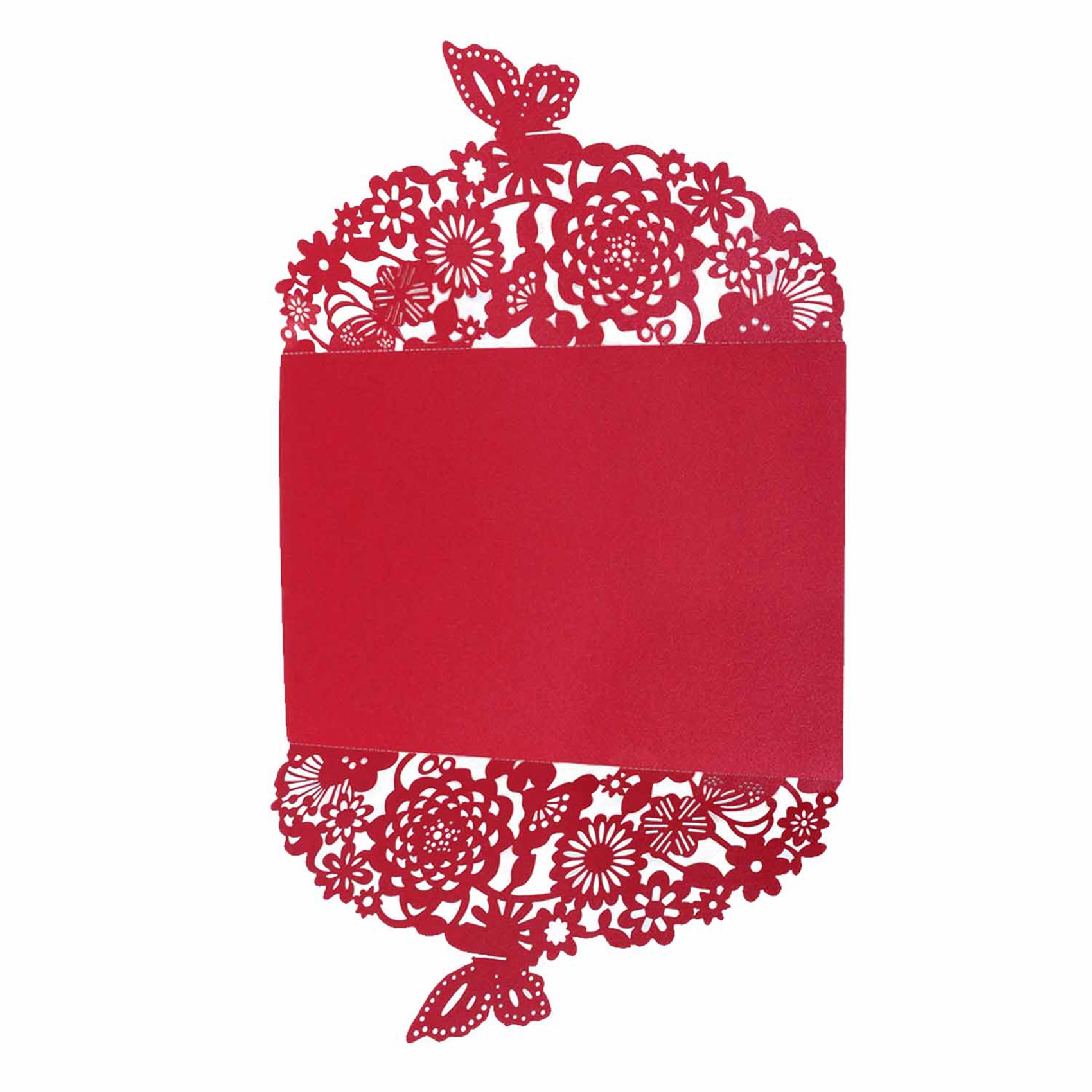 Invitation card-50 x Invitation card(not include the white inner card ...