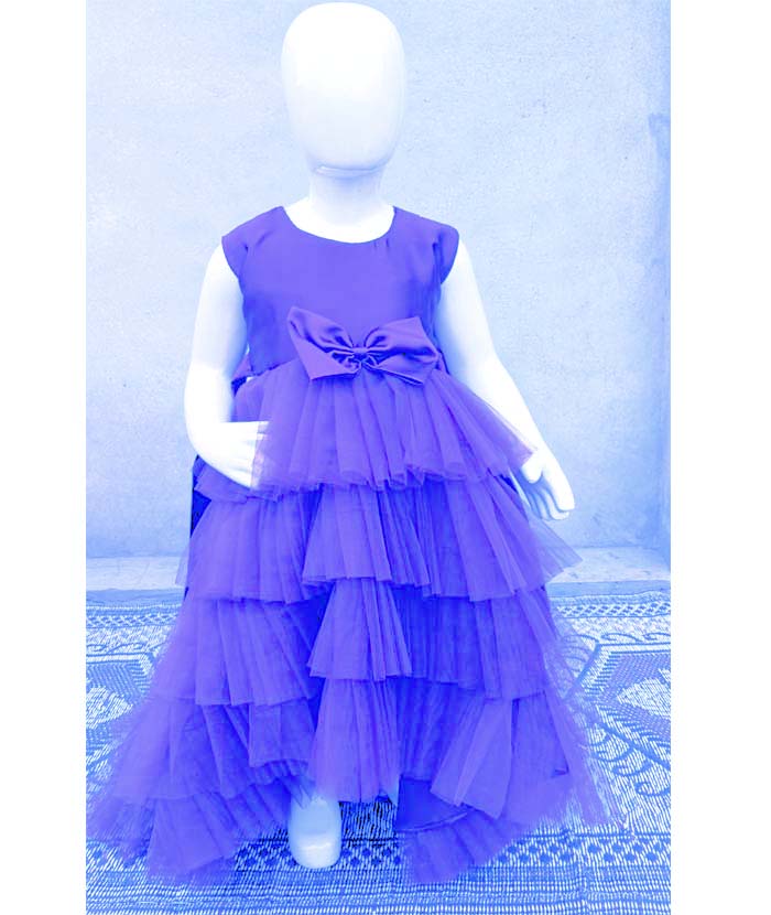 Net and Silk Fancy Frocks for Girls, Froks for Kids, Girls Frocks for 0 ...