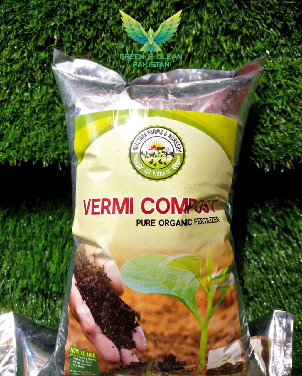 Imported Organic Vermi Compost Fertilizer for Plant 1KG (Original ...