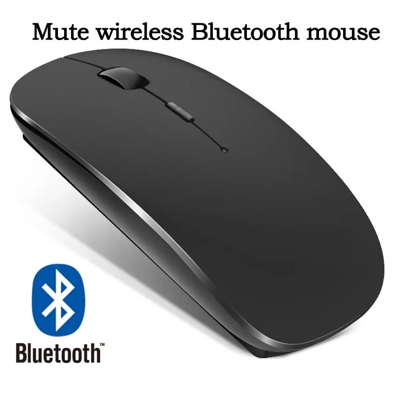 Macaron Rechargeable Wireless Bluetooth Mouse 2.4G USB Mice For Android ...