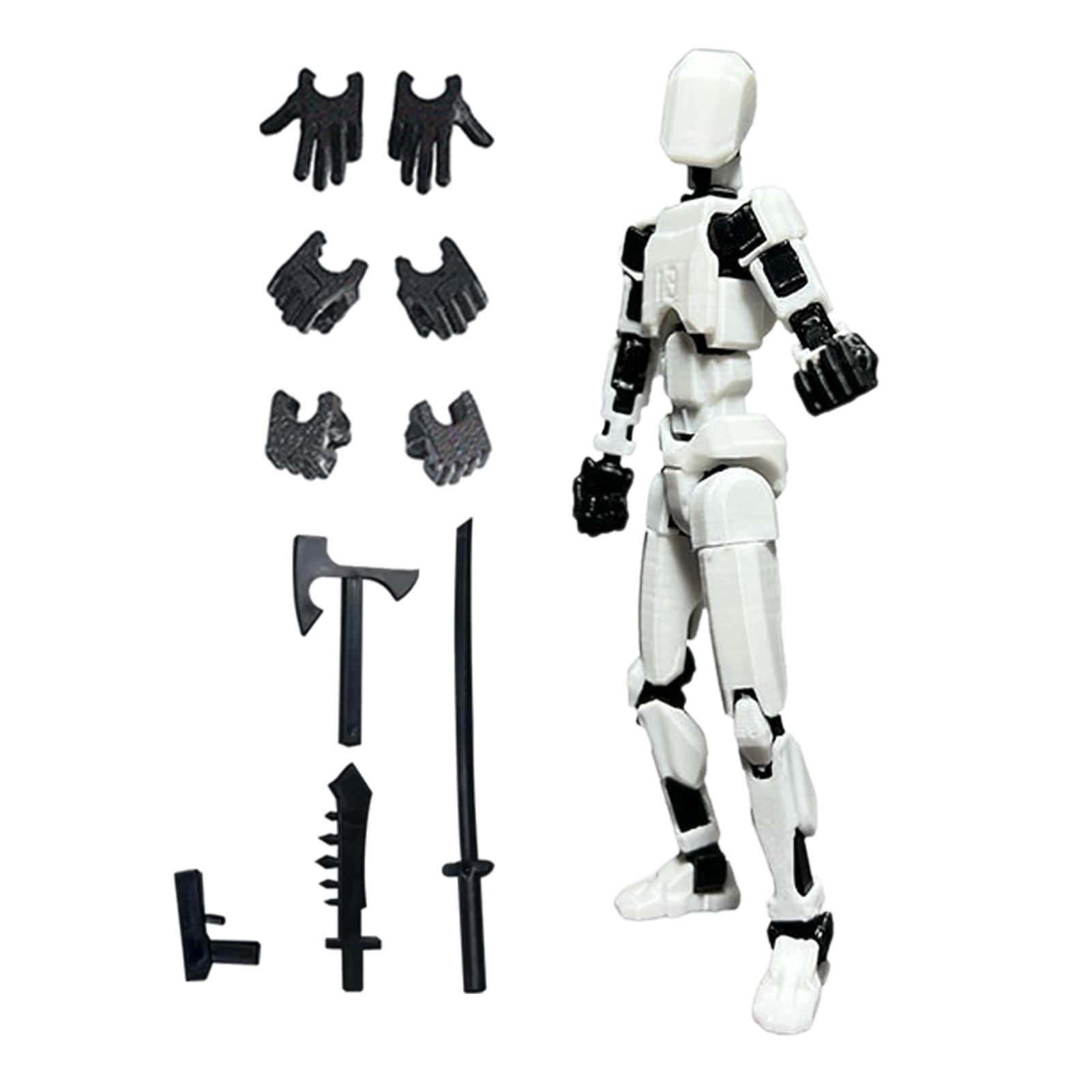 Full Joint Action Figure Toy Kids Full Body Action Figures Movable Toys ...