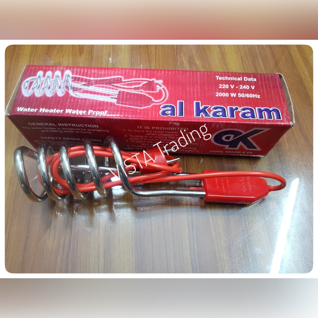 Immersion Rod, Water Heater Boiler, 1200 Watt, 1500 Watt and 2000 watt ...