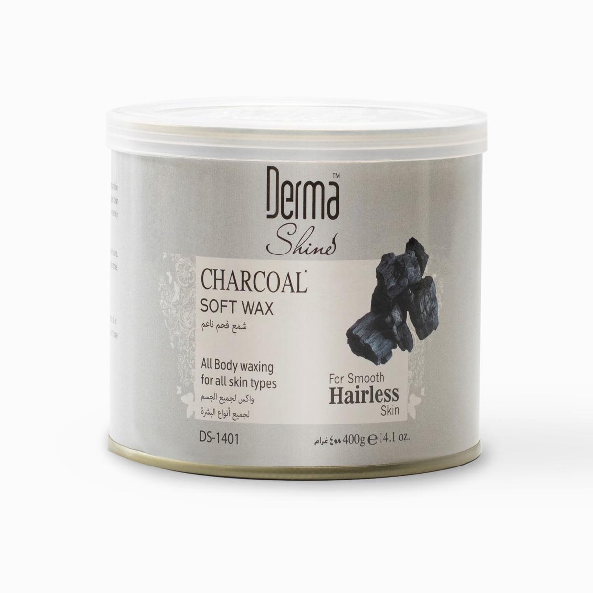 Derma Shine Charcoal Soft Wax - 400 G | Daraz.pk
