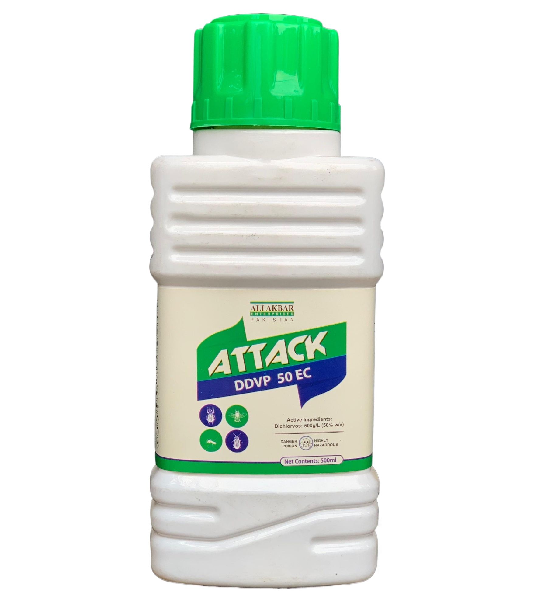 ATTACK DDVP 50 500ml Household Insecticide Spray - Effective Pest ...