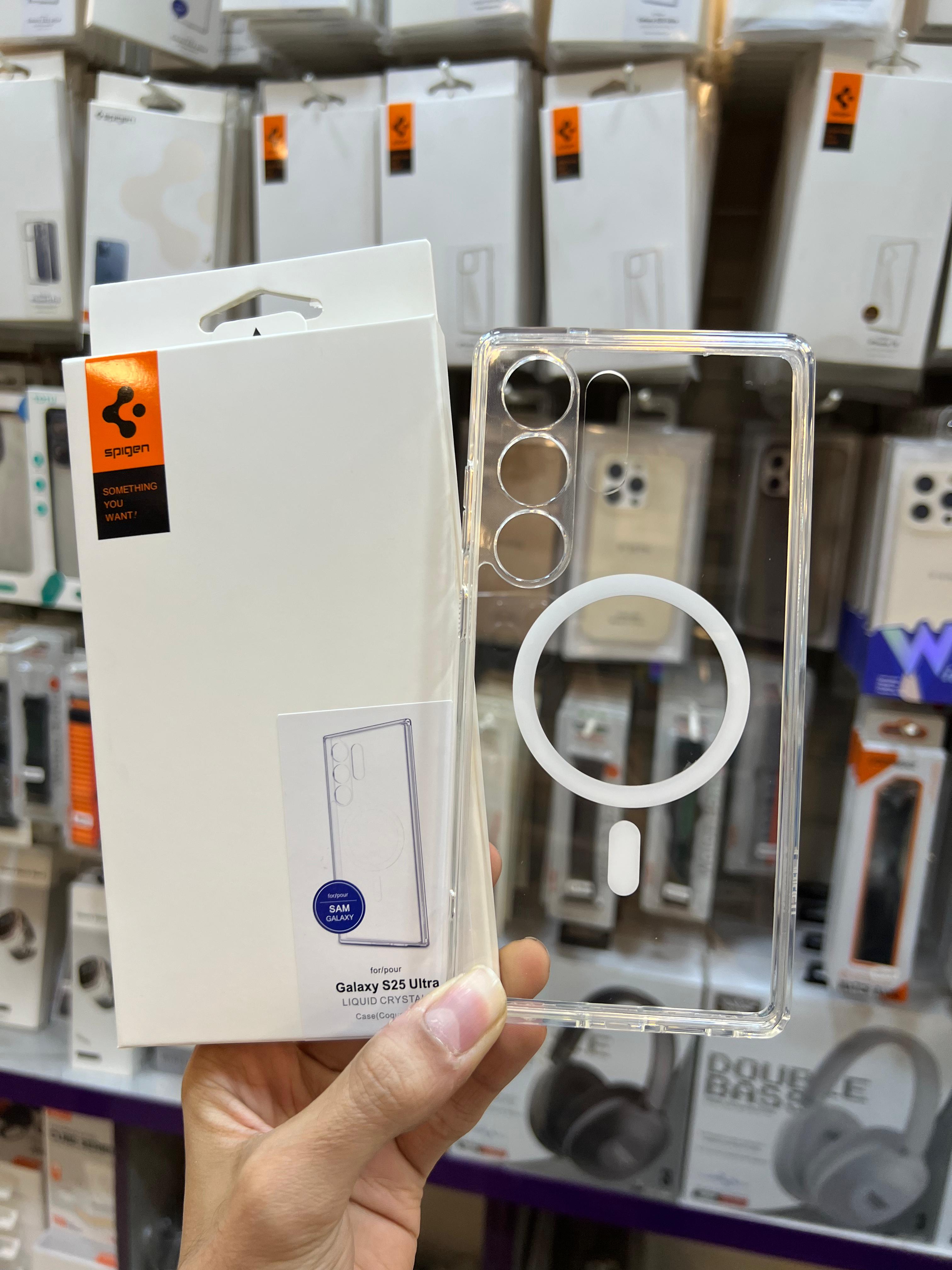 Samsung S21/S22/S23/S24 Ultra/S25 Ultra/S26 Ultra Spigen Magsafe Clear ...