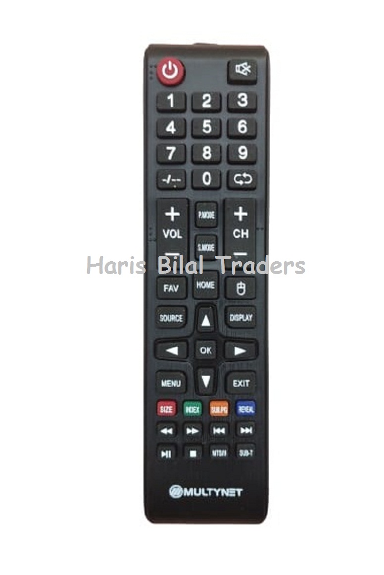 MultyNet LED TV Remote Control | Daraz.pk