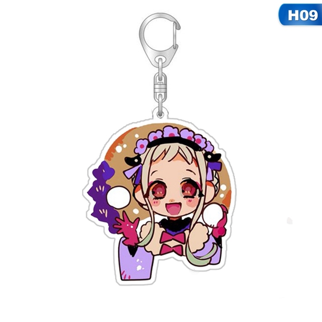 Japan Anime Key Rings Toilet-Bound Hanako-kun Keychain Anime Key Holder ...