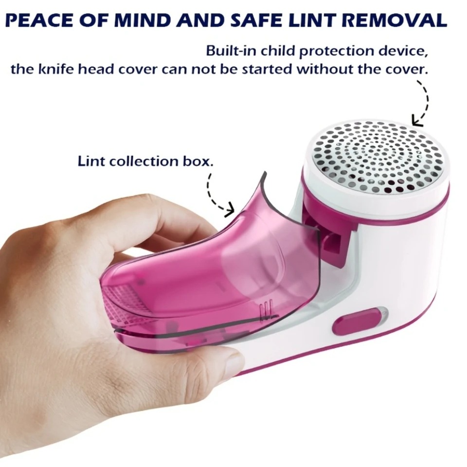 Portable Electric Lint Remover, Pilling & Pill Shaver for Clothes ...